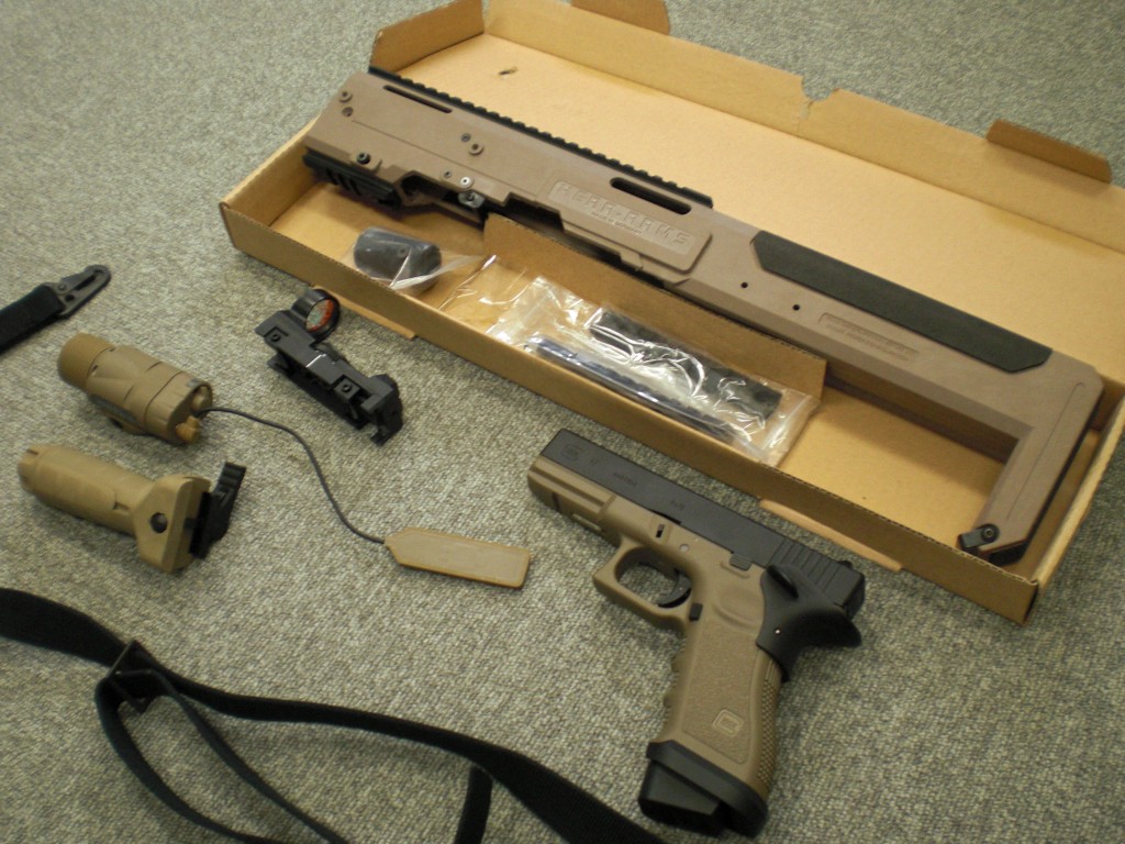 HERA-ARMS GLOCK CARBINE CONVERSION 組み込み – ガンスミス 庄松屋